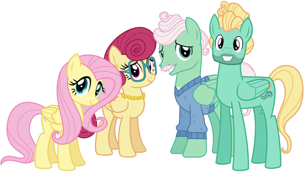 Download The Shy Family By Cheezedoodle - Mlp Fluttershy's Parents ...