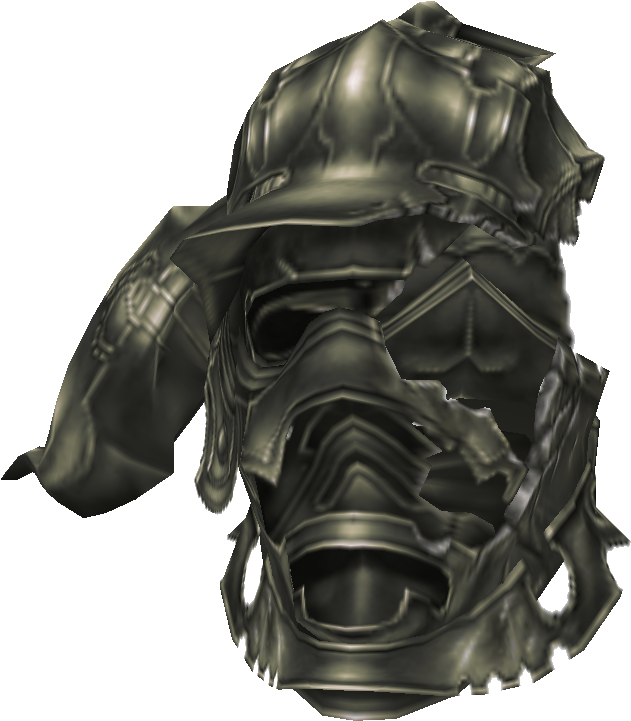 Ff12 Gabranth Helmet - Breastplate (637x725), Png Download