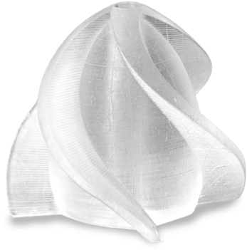 Transparent Objects 3d Printed - Water (500x356), Png Download