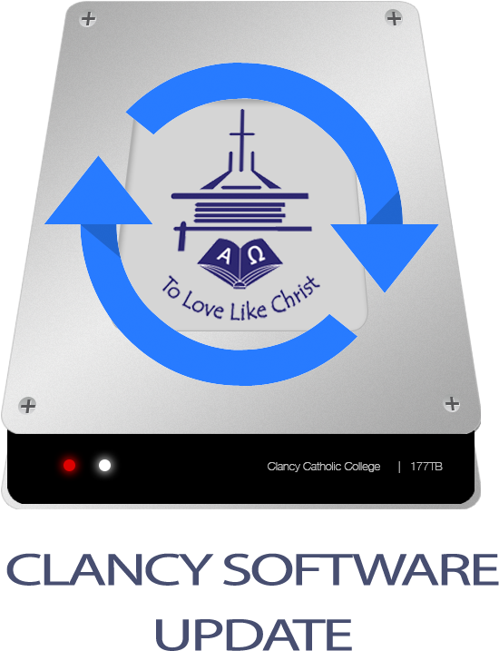 Clancy Software Update Icon - Clancy Catholic College Crest (1000x1000 ...