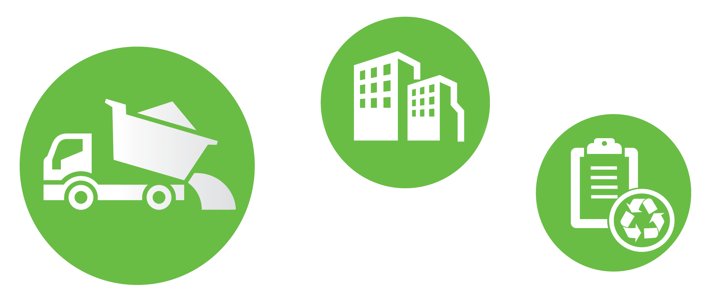 Waste Collection Icon Png (2412x1044), Png Download