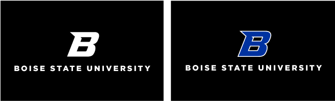 Download Black Background Boise State Logos - Boise State University ...