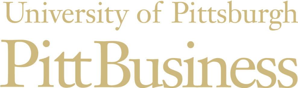 Pitt Business (987x300), Png Download