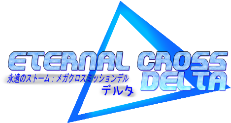 Eternal Cross Delta Logo - Majorelle Blue (500x265), Png Download