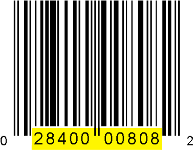 See Bar Code Example - 20 Oz Pepsi Barcode (456x300), Png Download