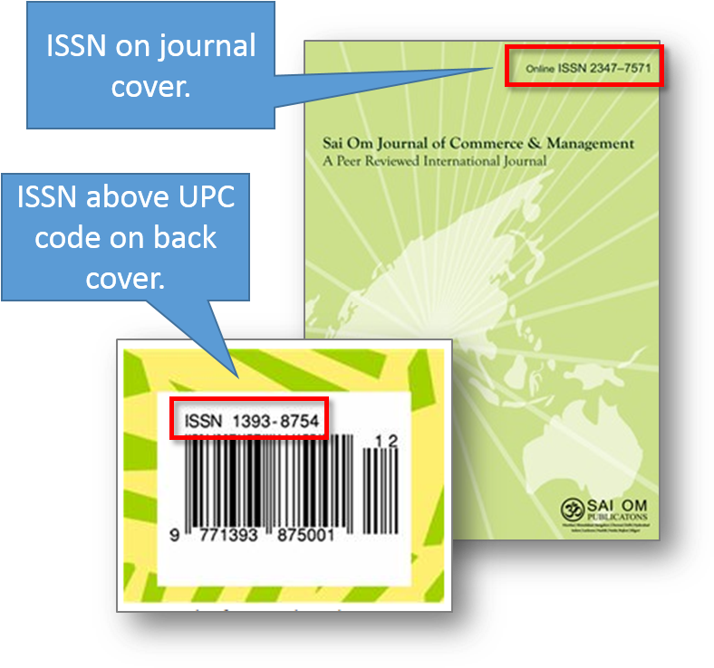 Issn On Front And Back Journal Covers - Graphic Design (799x741), Png ...