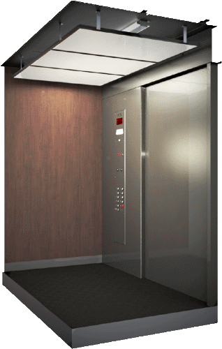Canton Elevators - Elevator (331x500), Png Download