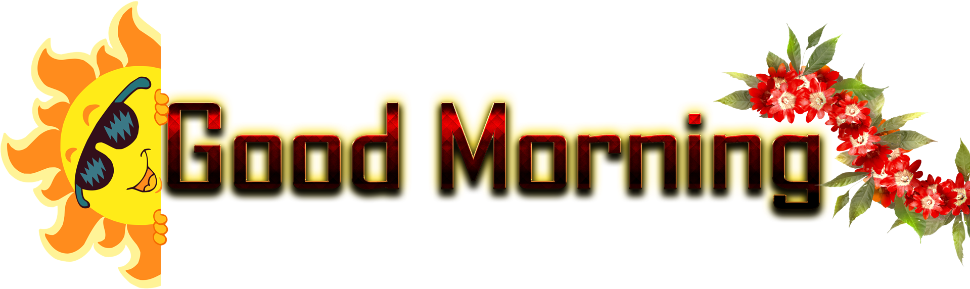Good Morning Png Hd - Good Morning Text Png (1920x1200), Png Download