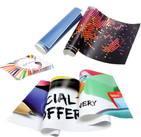 Adhesive Vinyl - Vinyl Printing Png (565x550), Png Download