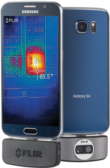 Flir One Thermal Imager Camera For Android Plus Quad - Cat Flir ...
