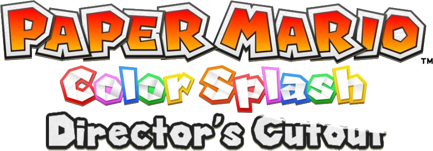 Pmcsdclogo - Colour Splash Paper Mario (867x302), Png Download