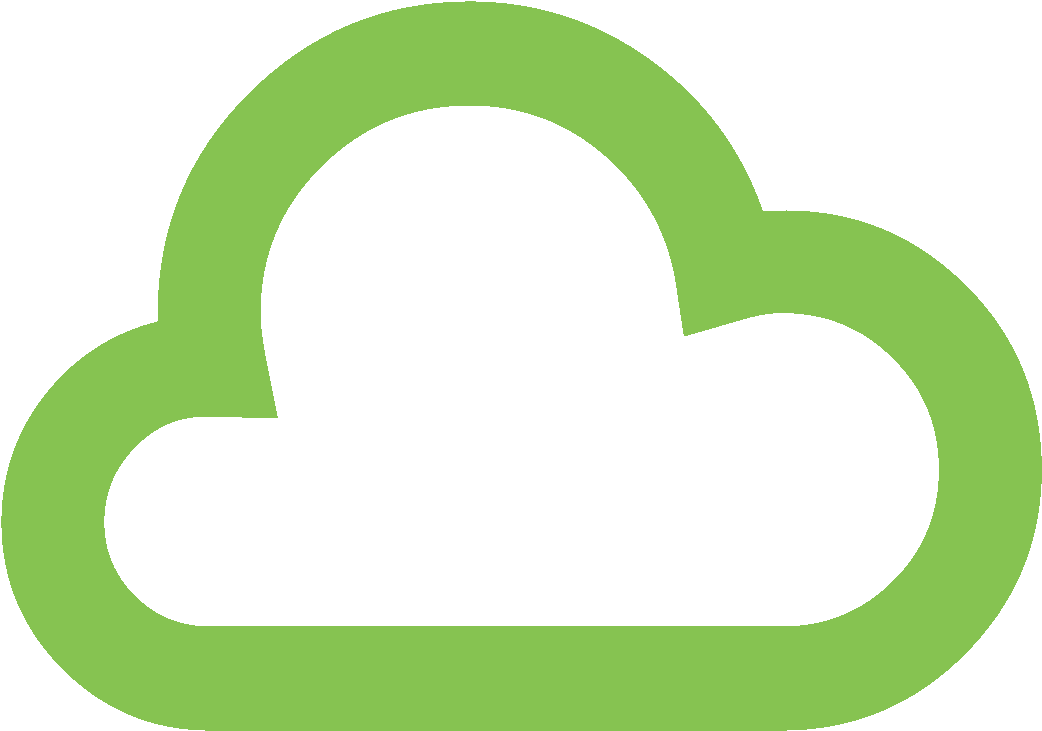 Download Cloud - Icon - Png - Green Cloud Logo Png | Transparent PNG ...
