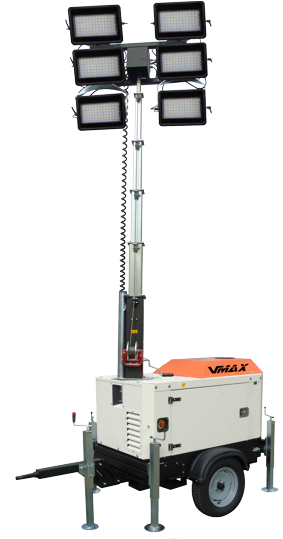 Vmax Led Light Tower - Light-emitting Diode (419x600), Png Download