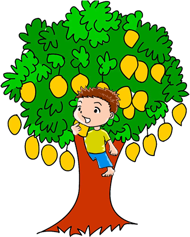 Download Cartoon Mango Tree Pictures Lairfan Org - Mango Tree Drawing ...