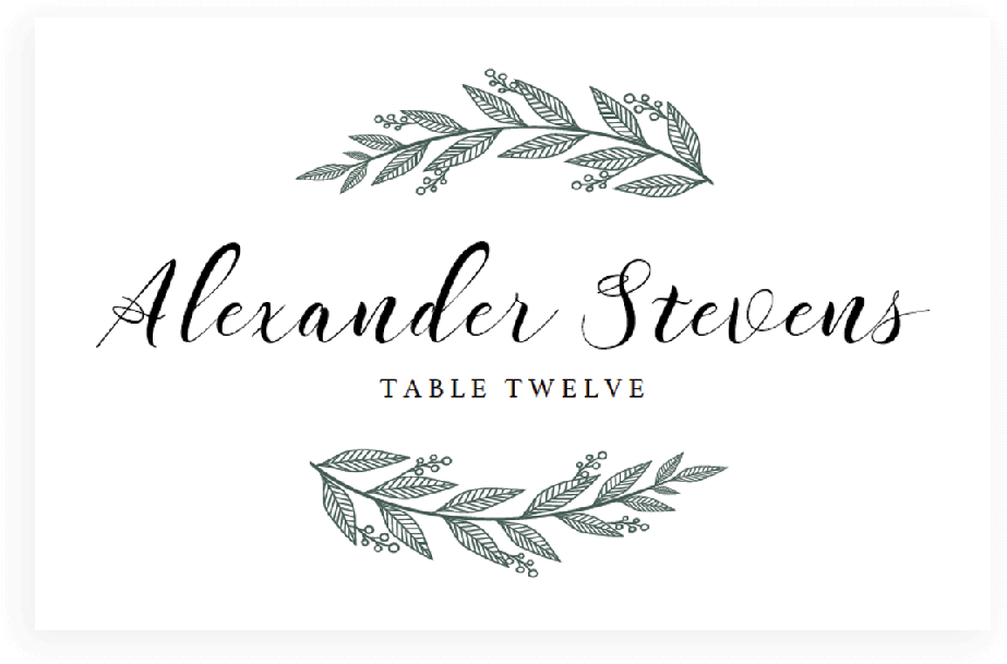 Table Names Wedding Template (960x1200), Png Download