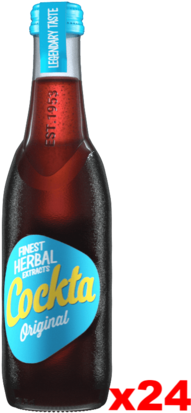 Cockta Soft Drink-glass Bottle Case (264x480), Png Download