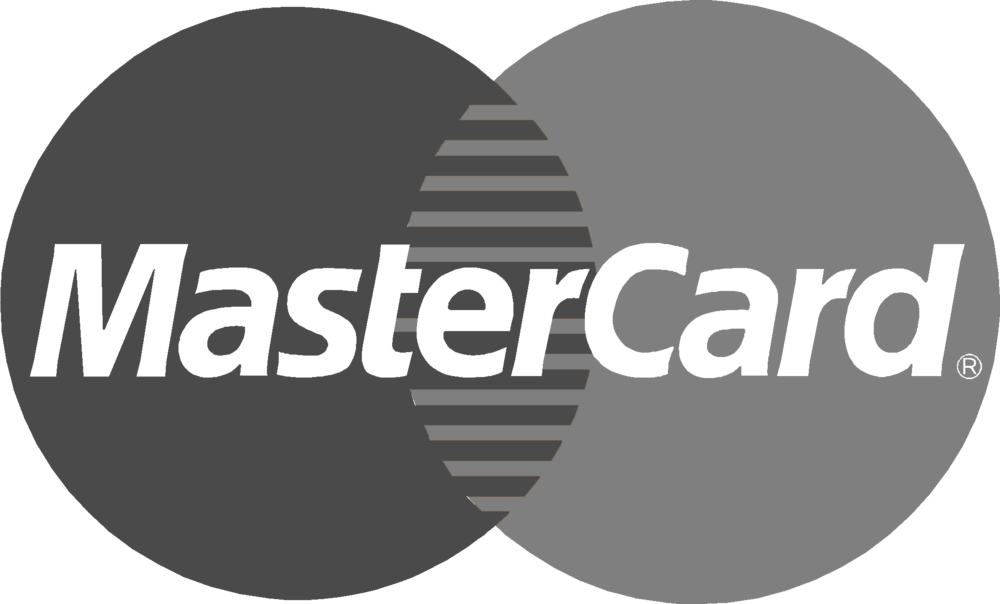Mastercard-logo - Mastercard Black And White (1000x604), Png Download