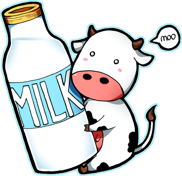 28 Collection Of Milk Drawing Png - Cow Milk Cartoon Png (600x579), Png ...