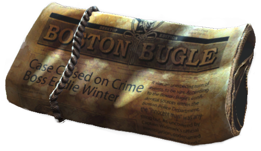 Fo4 Delivered Boston Bugle - Boston (626x404), Png Download