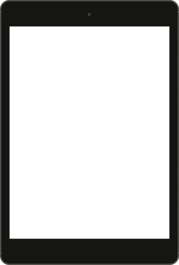 Hipstamatic - Tablet Png Transparente (593x879), Png Download