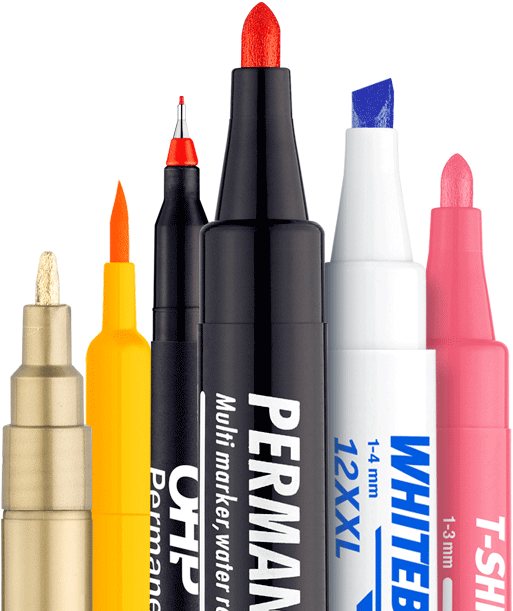 Markers (575x619), Png Download