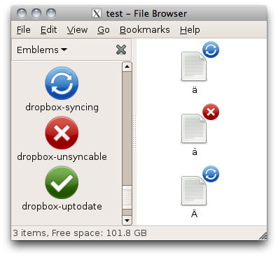 Dropbox On Linux - Linux (397x368), Png Download
