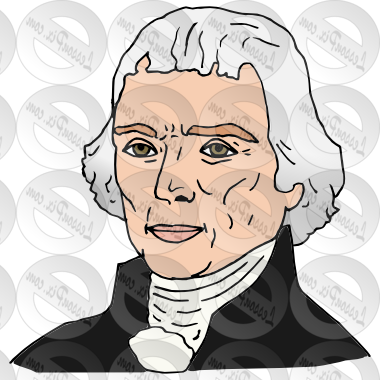 Thomas Jefferson Picture - Thomas Jefferson (380x380), Png Download