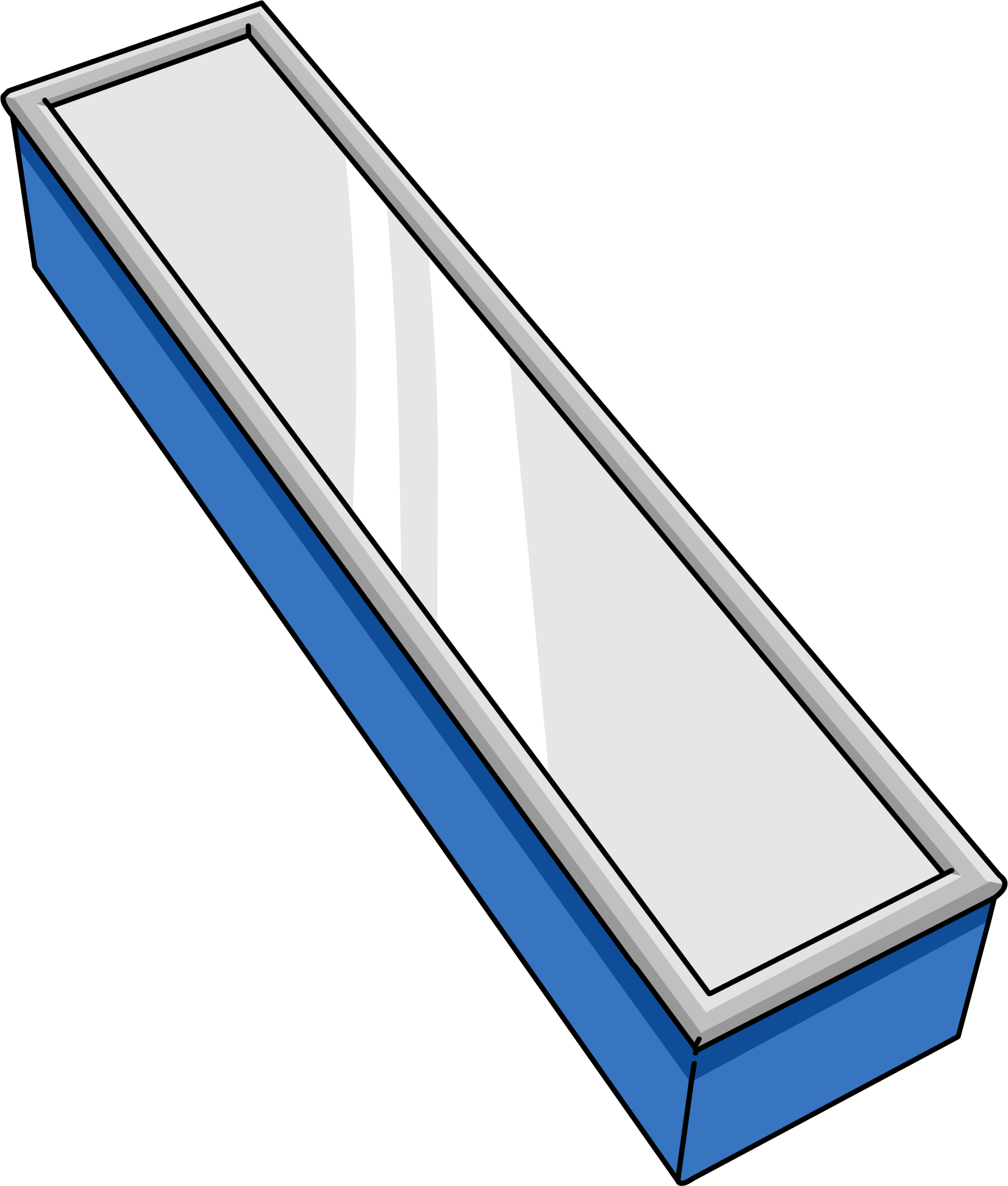 Box Ramp Sprite 004 (1653x1944), Png Download