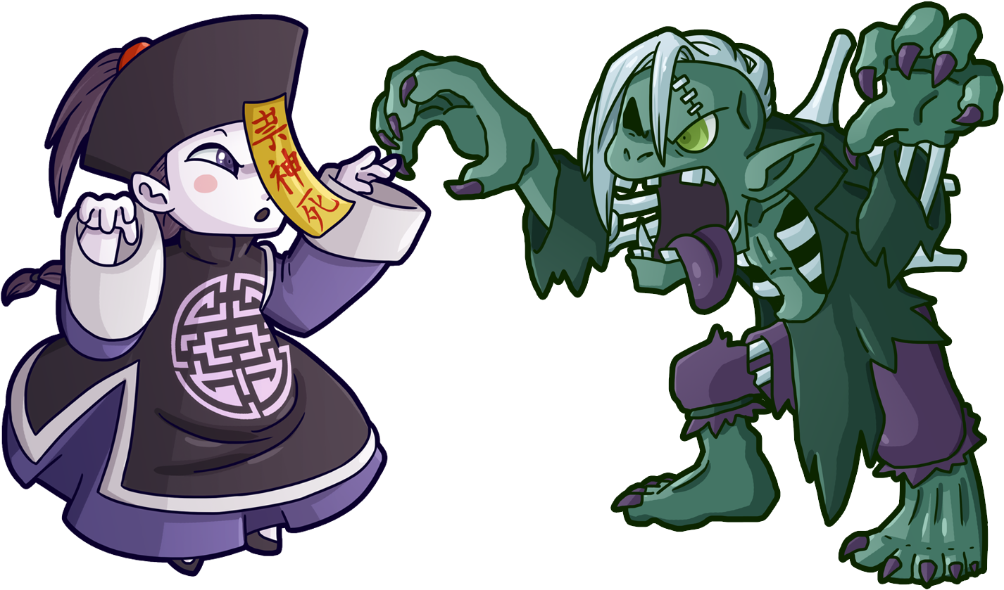 Happy Halloween The Chinese Vampire-zombie 僵尸 - Ghostrick Jiangshi ...
