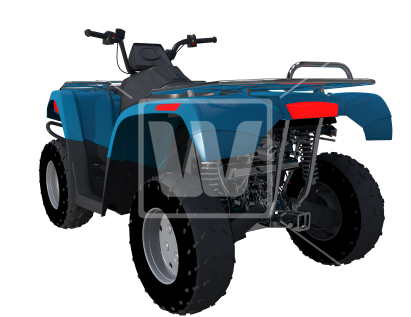 Download Atv Rear View Isolated - All-terrain Vehicle | Transparent PNG ...