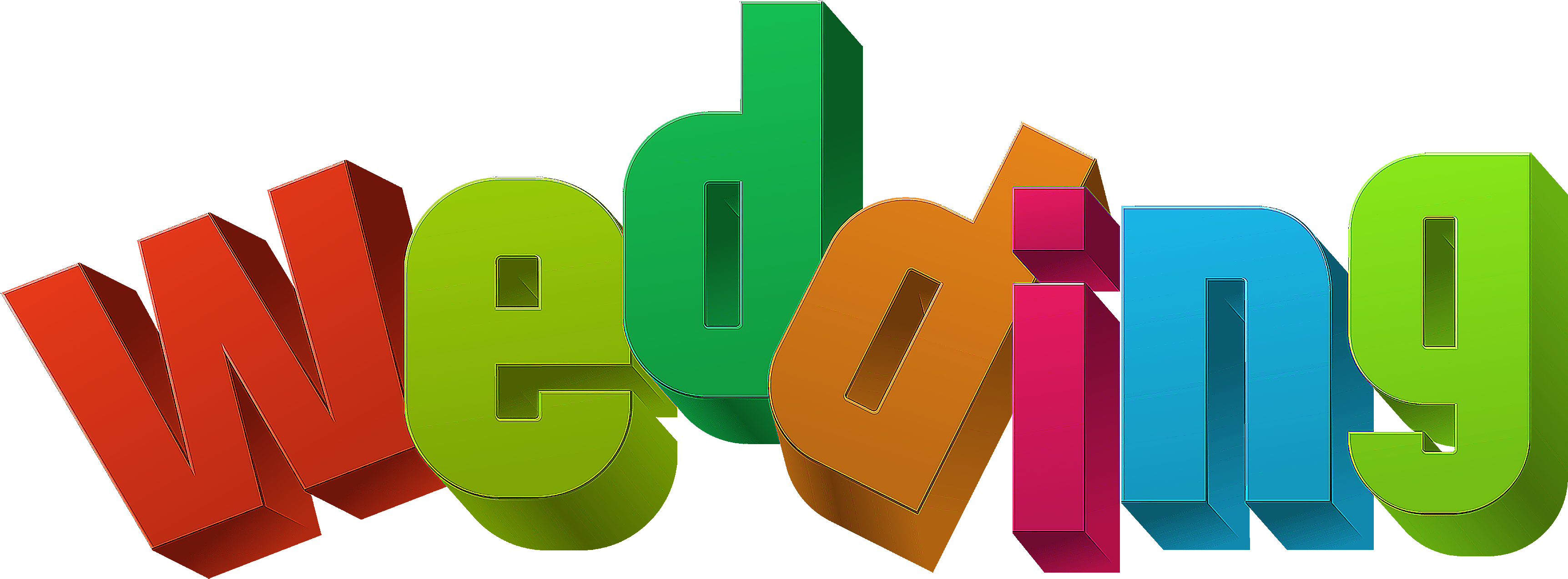 Download Free Download Wedding 3d Fonts - Wedding 3d Font | Transparent ...