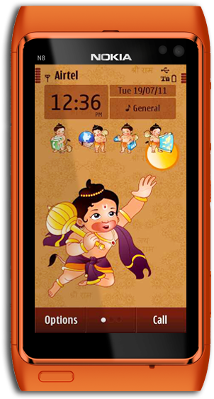 Nokia N8-00 - Orange (604x604), Png Download