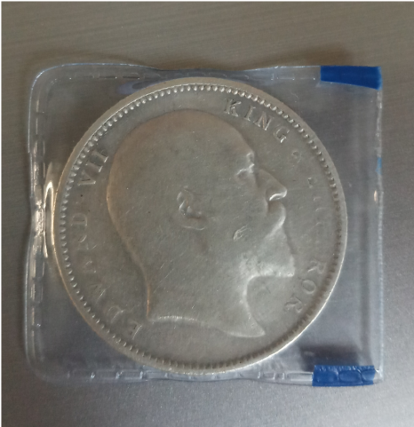 Old Indian Coin - Quarter (640x480), Png Download