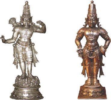 Once, Vali And Sugriva Did Penance And Propitiated - Bronze Sculpture ...