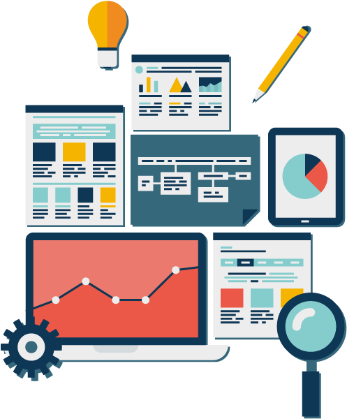 Web Design Clipart Png (557x663), Png Download