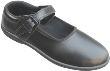 Girl's School Shoes - School Shoes Images Png (500x375), Png Download