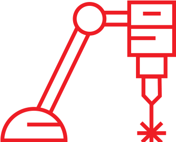 Laser Cutting - Icon (400x400), Png Download
