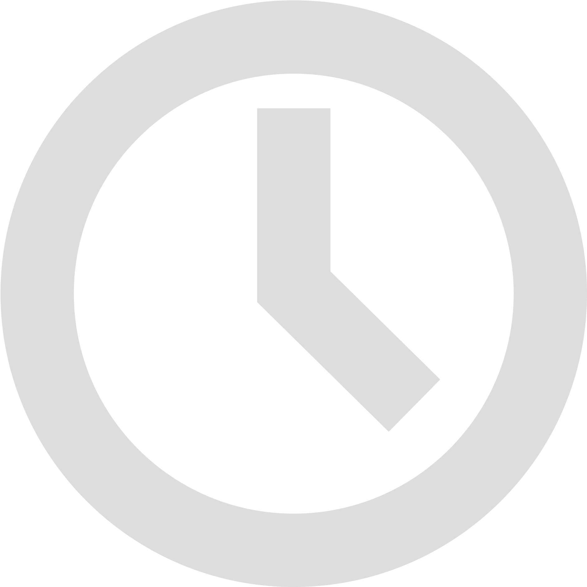 Download This Image Rendered As Png In Other Widths - Time Icon White ...