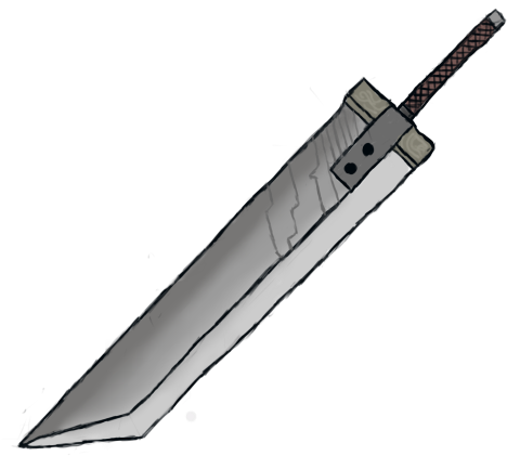 Cloud Strife's Buster Sword By Displodes On Deviantart - Explosive ...