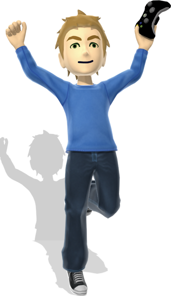 Xbox Avatar - Xbox Avatar Png (342x592), Png Download