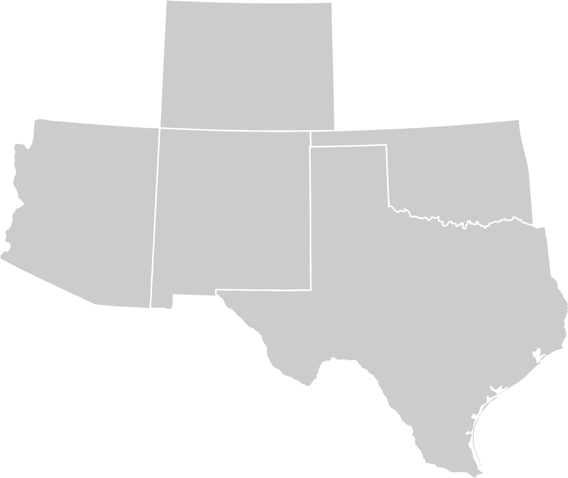 South Western Us Map Blank 2000px Blankmap Usa Southwest - Blank ...