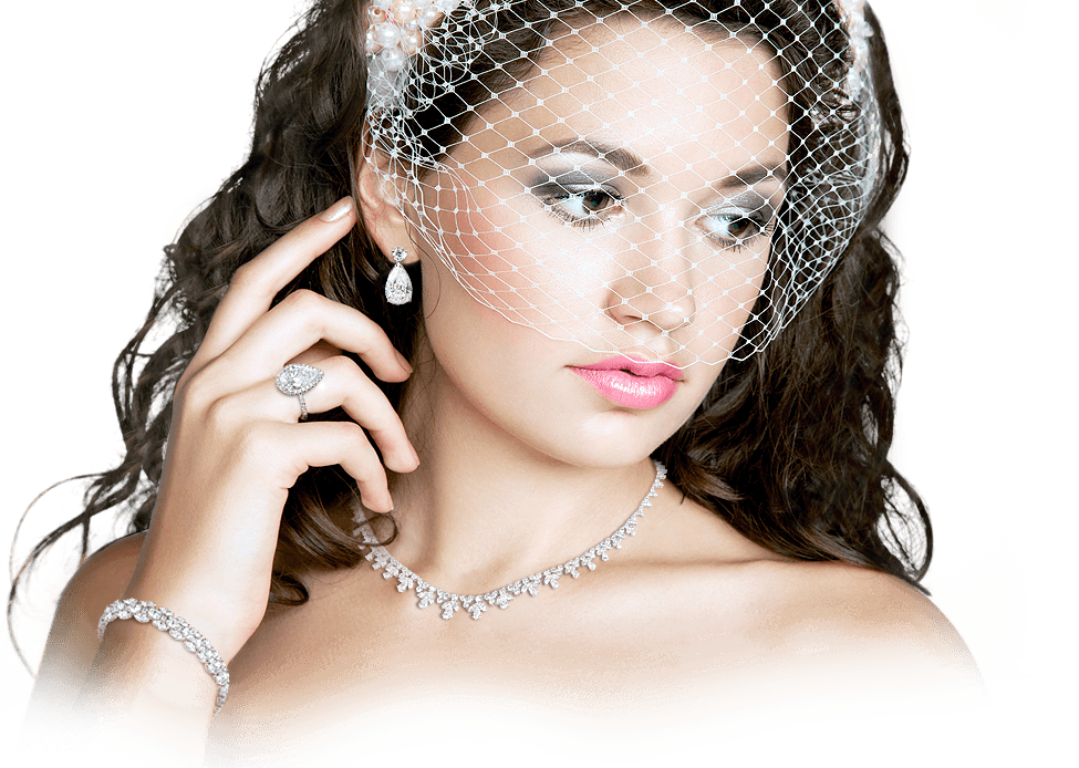 Diamond Jewellery Models Photography