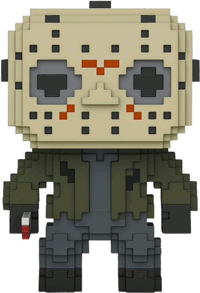 Friday The 13th - 8 Bit Jason Pop (600x600), Png Download