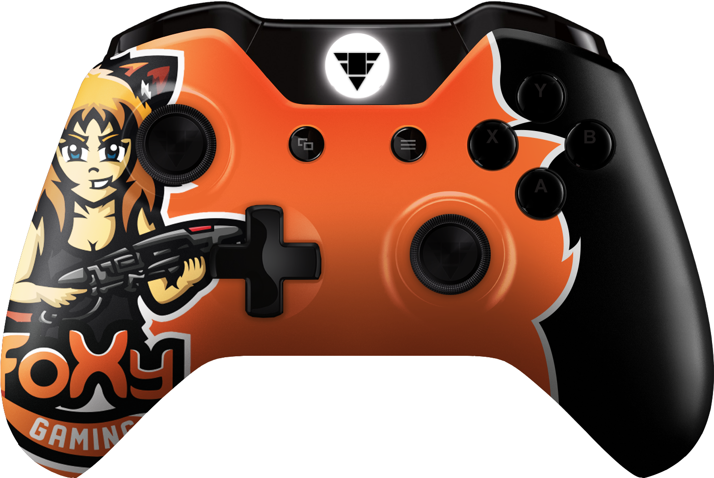 Foxy Gaming Xbox One Controller (2268x1417), Png Download