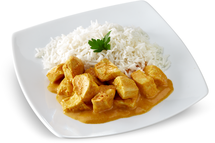 Chicken Curry And Basmati Rice - Japanese Curry (750x550), Png Download