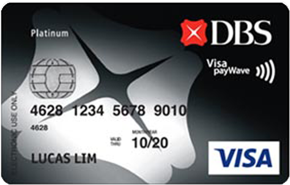 Dbs Visa Credit Card (684x630), Png Download