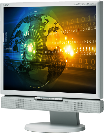 17" Multimedia Desktop Monitor - Computer Monitor (480x480), Png Download