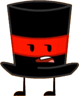 Top Hat (348x438), Png Download