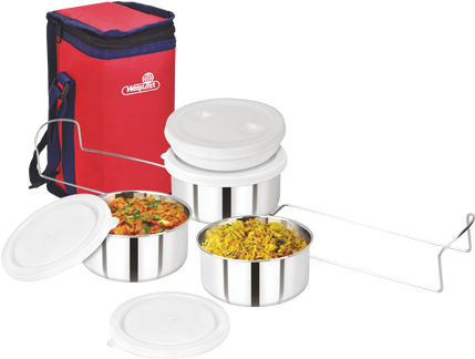 Download Tiffin Box Tango - Tiffin Carrier | Transparent PNG Download ...