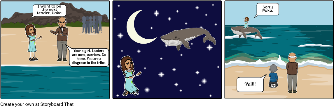 Whale Rider - Cartoon (1164x385), Png Download